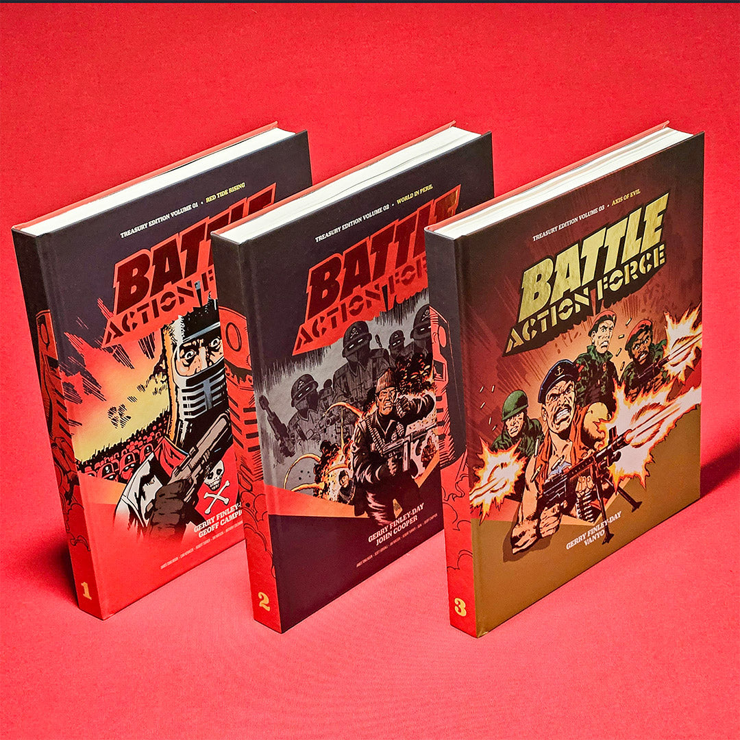 Battle Action Force Treasury Edition Volumes 1-3 BUNDLE SET – SKELETRON